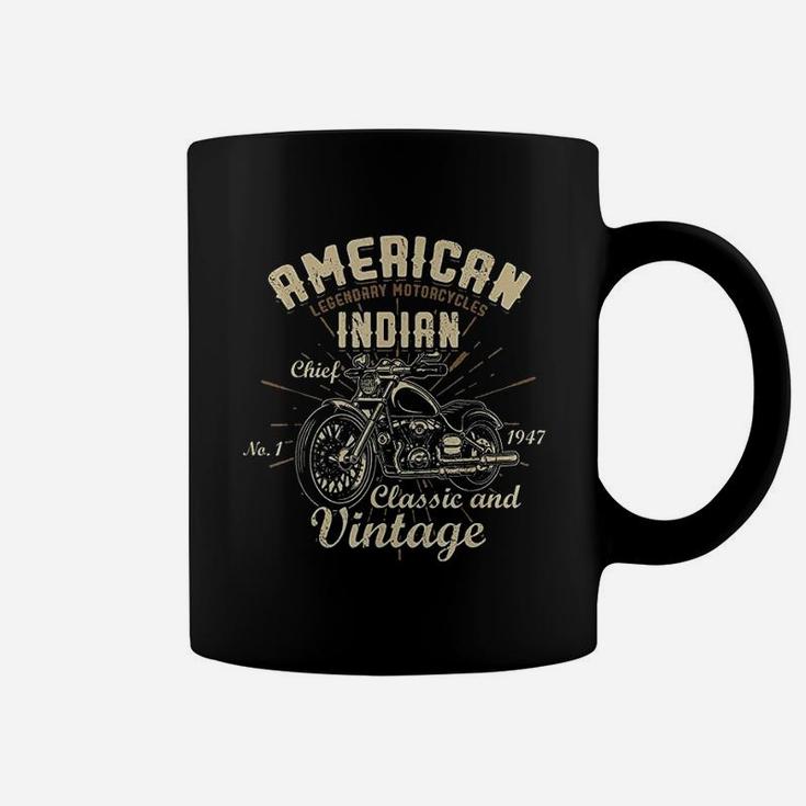 American Legendary Motorcycles Indian Chief Classic Vintage Coffee Mug ...