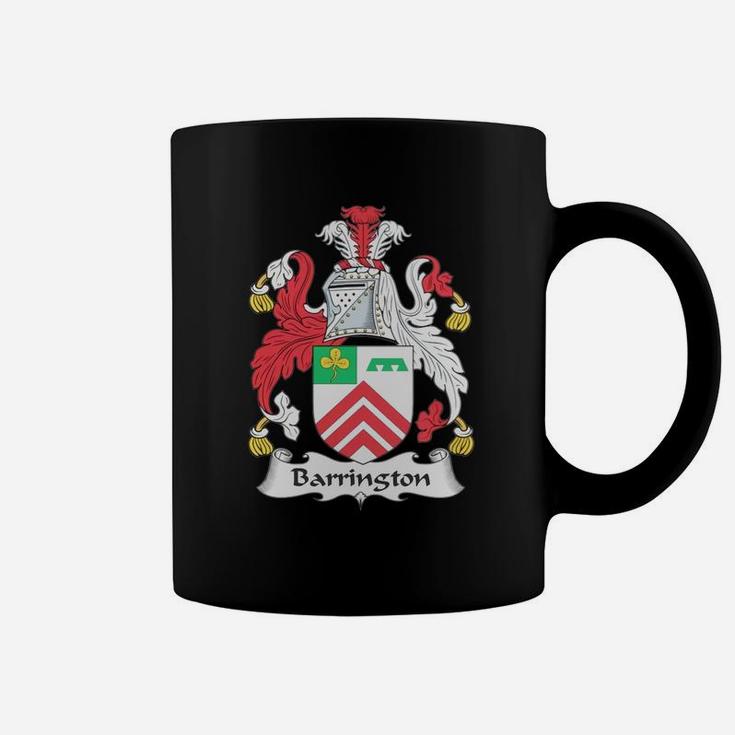Barrington Coat Of Arms Irish Family Crests Coffee Mug - Seseable