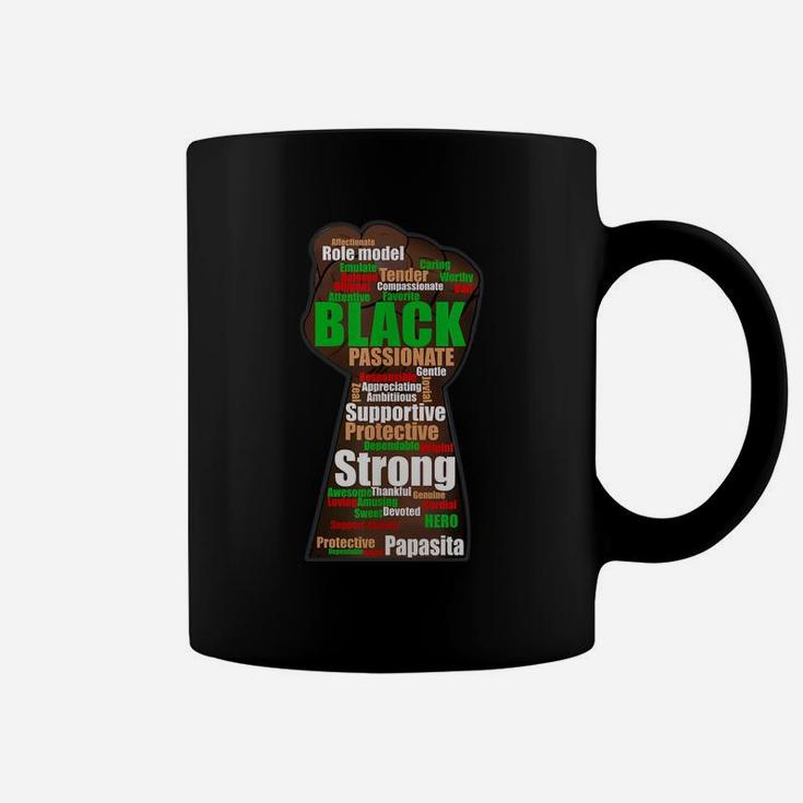 Black Papasita African American Proud Black History Month Coffee Mug ...