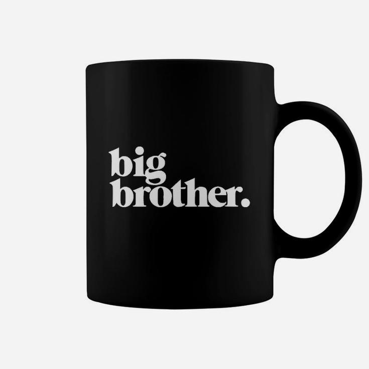 Bold Promoted To Big Brother Sibling Reveal Coffee Mug - Seseable