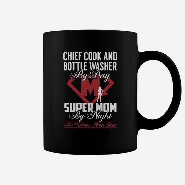 Chief Cook And Bottle Washer Coffee Mug - Seseable