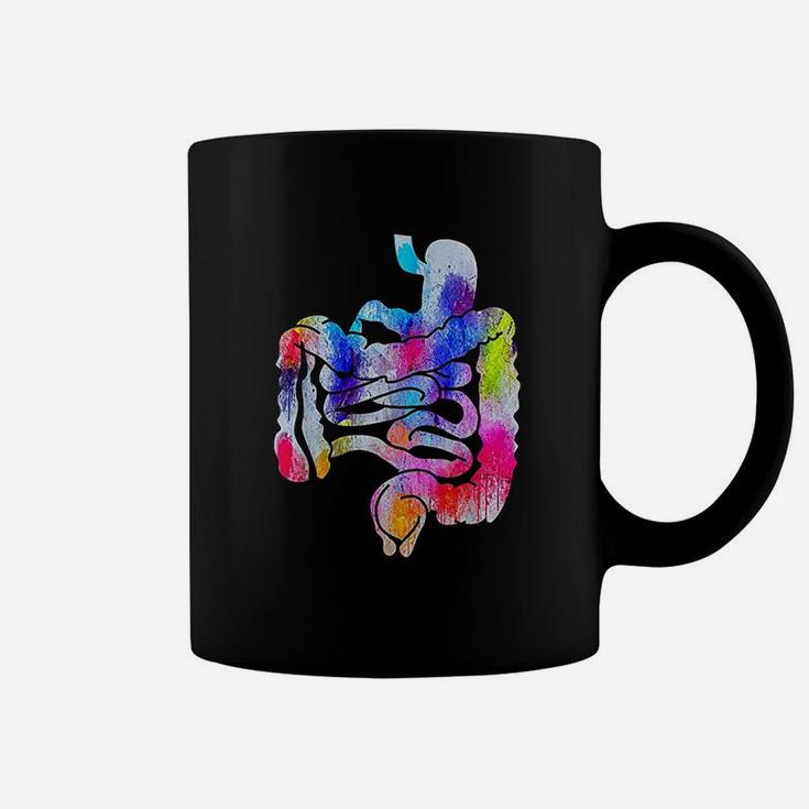 Digestive System Gastrointestinal Tract Watercolor Art Gifts Coffee Mug ...