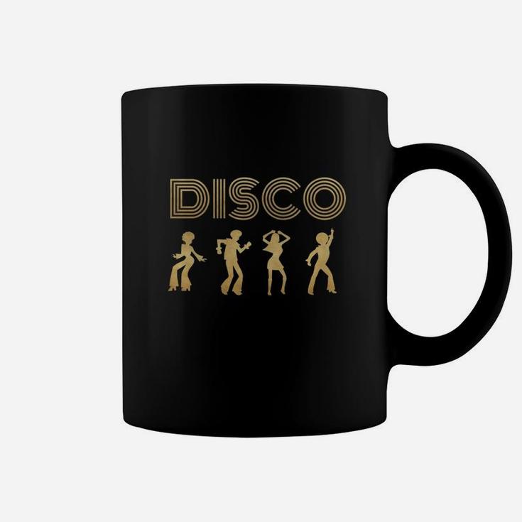 Disco Shirt 1970's Style Dancers Dancing Retro Gold Design Coffee Mug ...