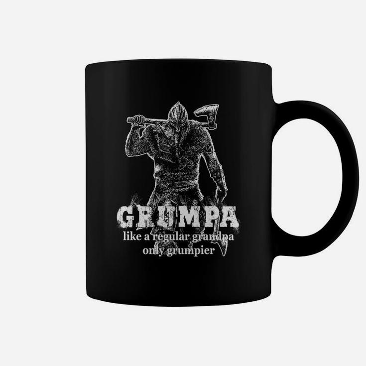 Grumpa Like Regular Grandpa Only Grumpier Coffee Mug - Seseable