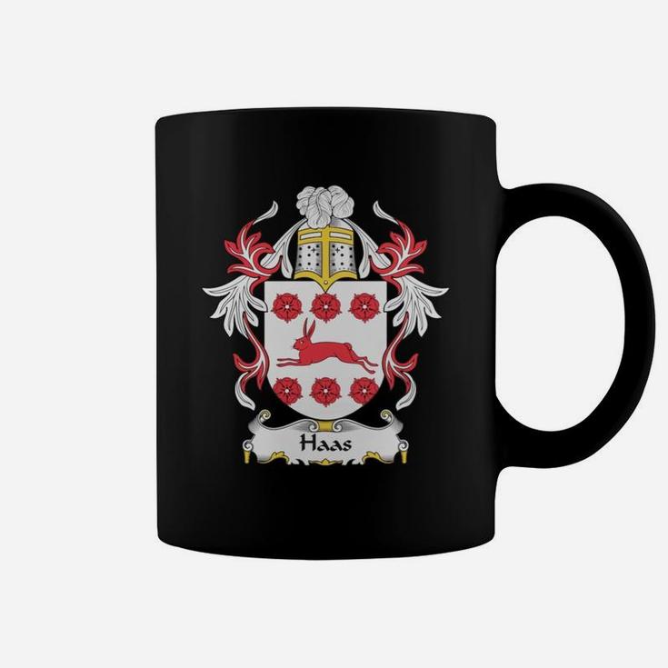 Haas Coat Of Arms Dutch Family Crests Coffee Mug | Seseable