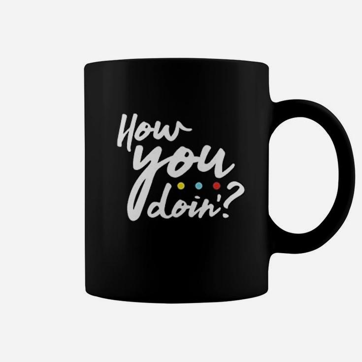 How You Doin Best Friends Funny Retro 90s Cute Graphic Coffee Mug ...