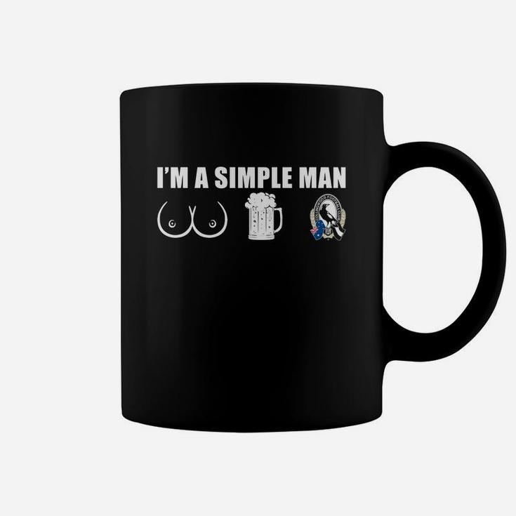 I Am A Simple Man Coffee Mug - Seseable