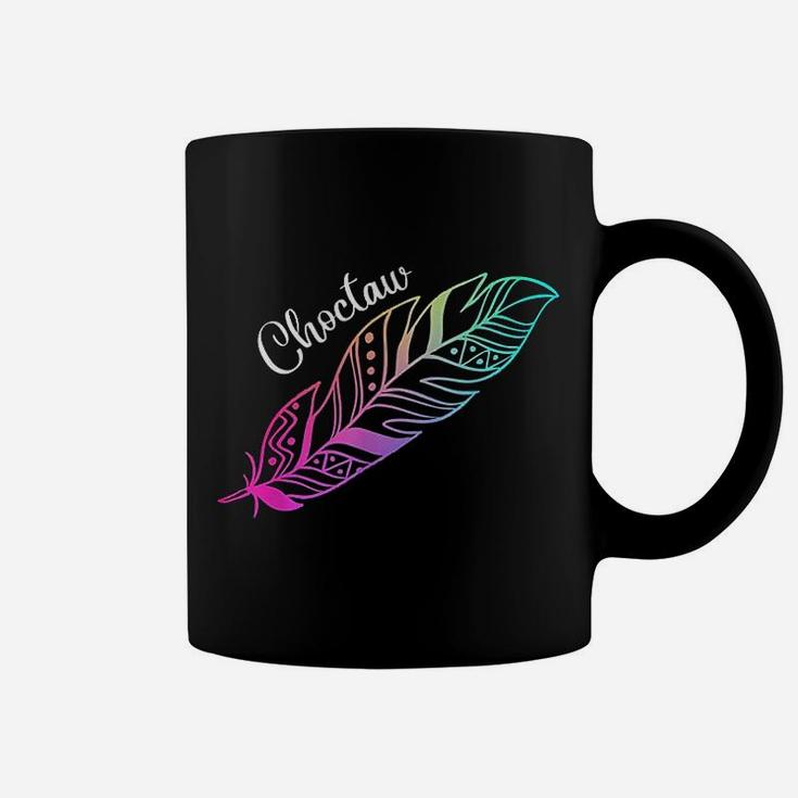 Indigenous Feather Native American Choctaw Tribe Coffee Mug - Seseable