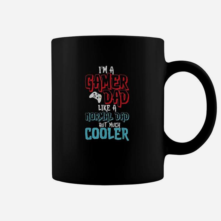 Much Cooler Gamer Dad I Appreciation Gift Idea For Fathers Coffee Mug ...