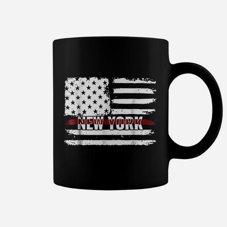 Ny New York Gift For Firemen And 911 Firefighters Coffee Mug - Seseable