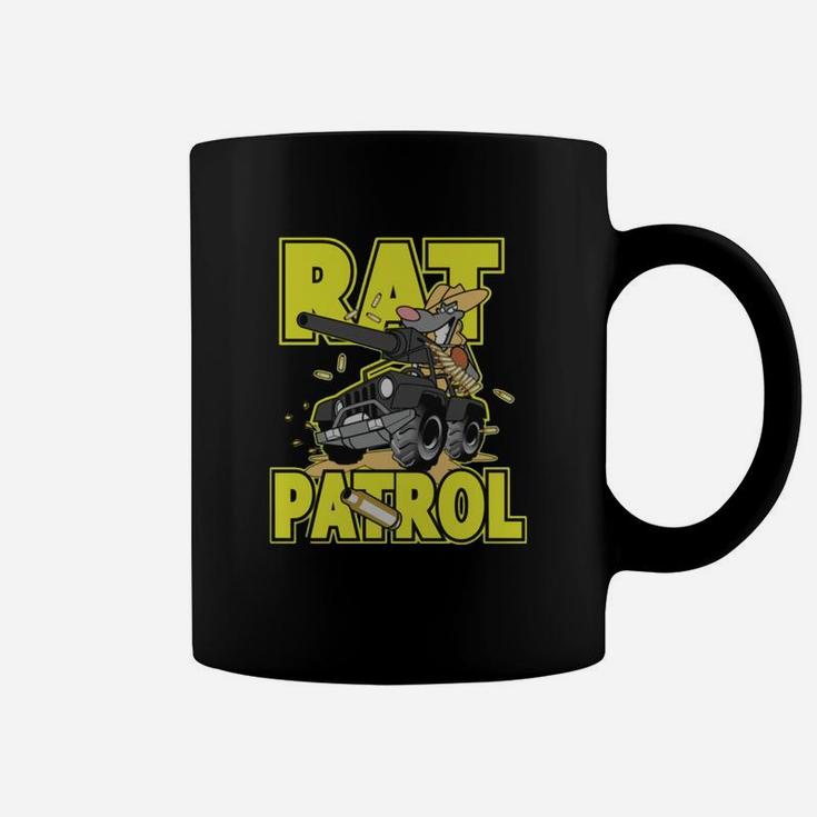 Rat Patrol Design Coffee Mug - Seseable
