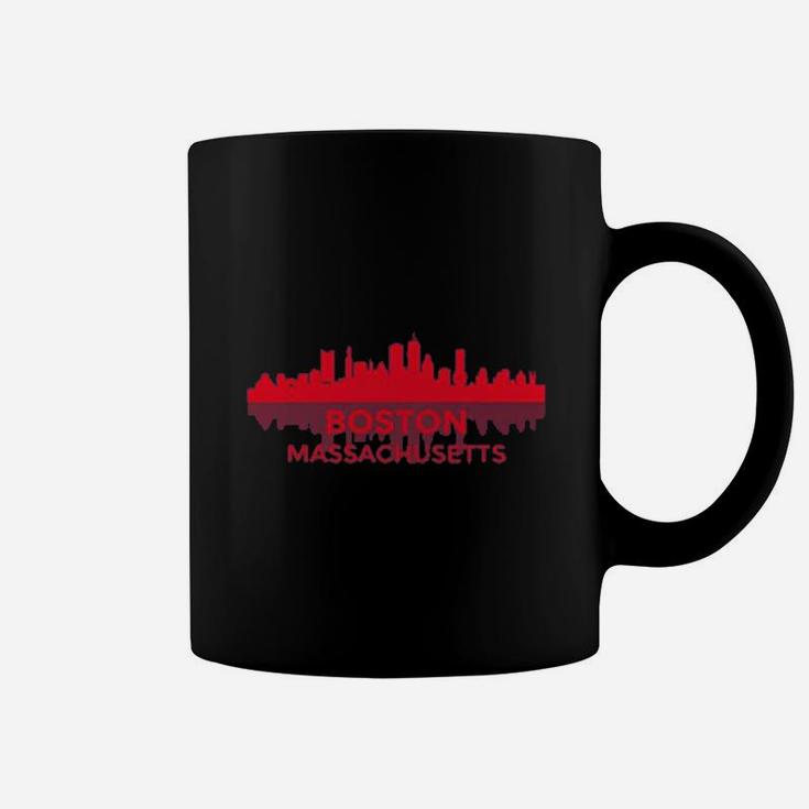 State Skyline Boston Massachutsetts Hometown Pride Coffee Mug | Seseable