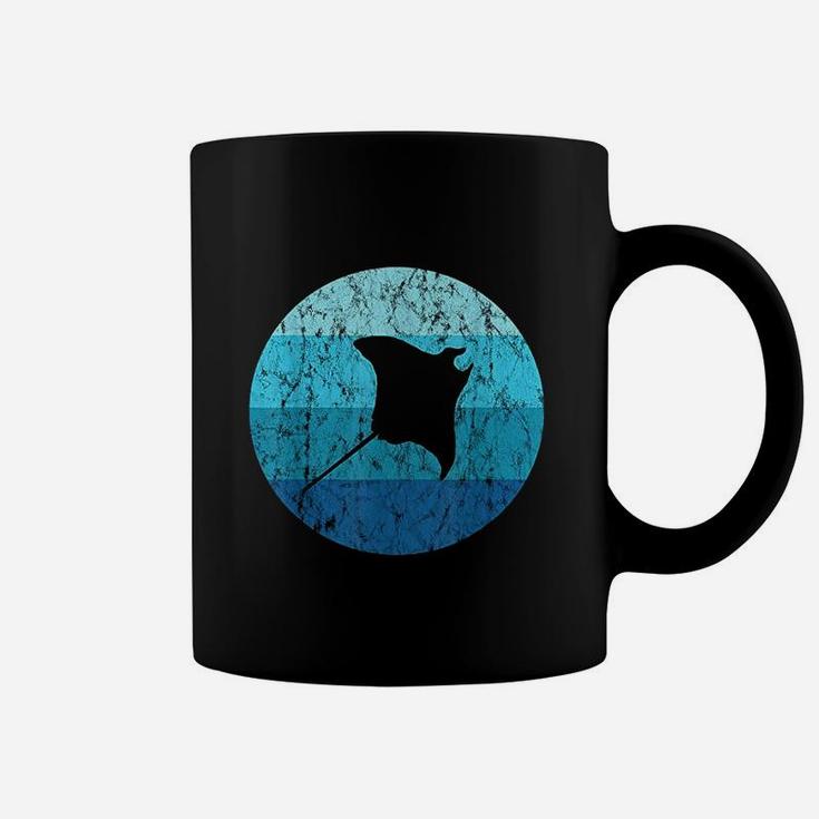 Stingray Manta Ray Retro Vintage Ocean Water Animal Coffee Mug | Seseable