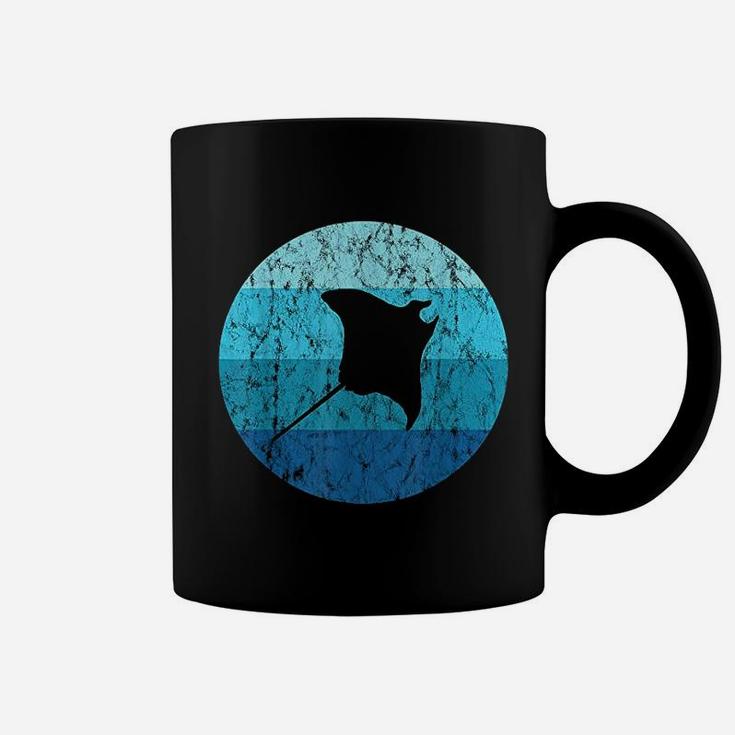 Stingray Manta Ray Retro Vintage Ocean Water Animal Coffee Mug | Seseable
