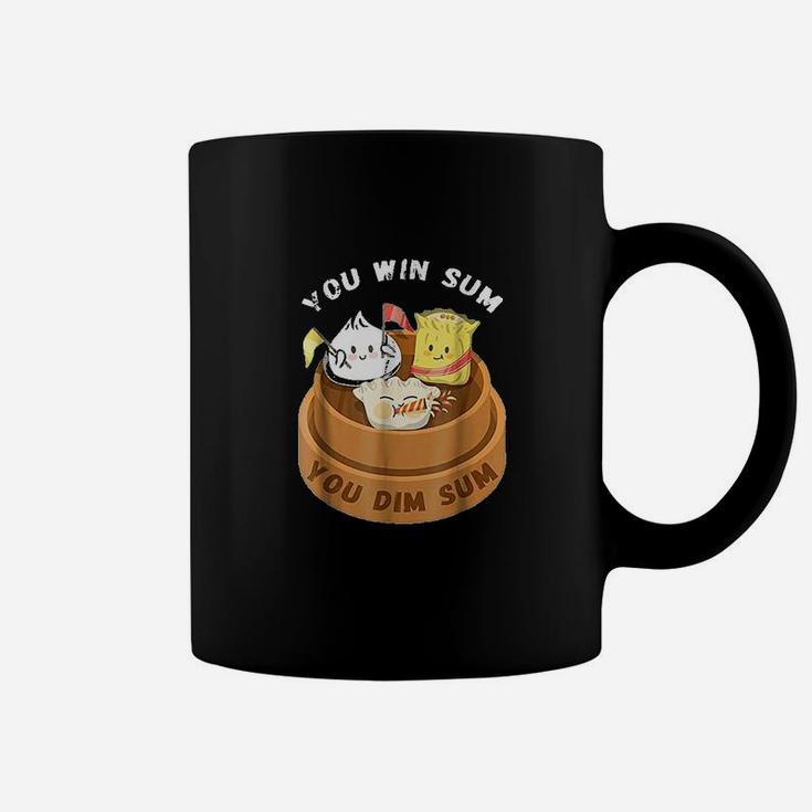 You Win Sum You Dim Sum Chinese Food Funny Pun Gift Coffee Mug | Seseable
