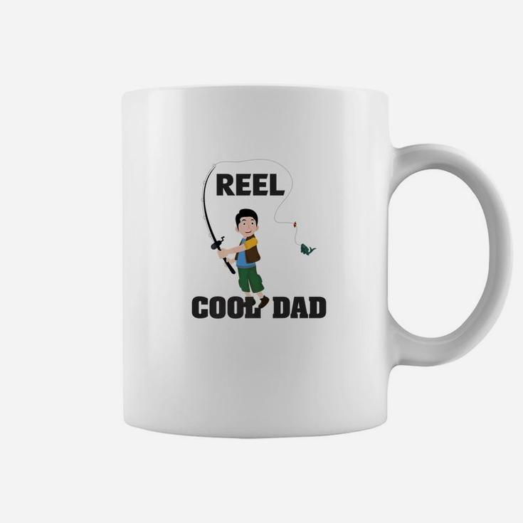 Daddy Life Reel Cool Dad S Fishing Father Men Gift Coffee Mug | Seseable