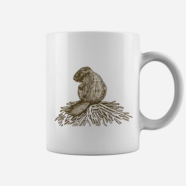 Beaver Vintage Animal Coffee Mug | Seseable