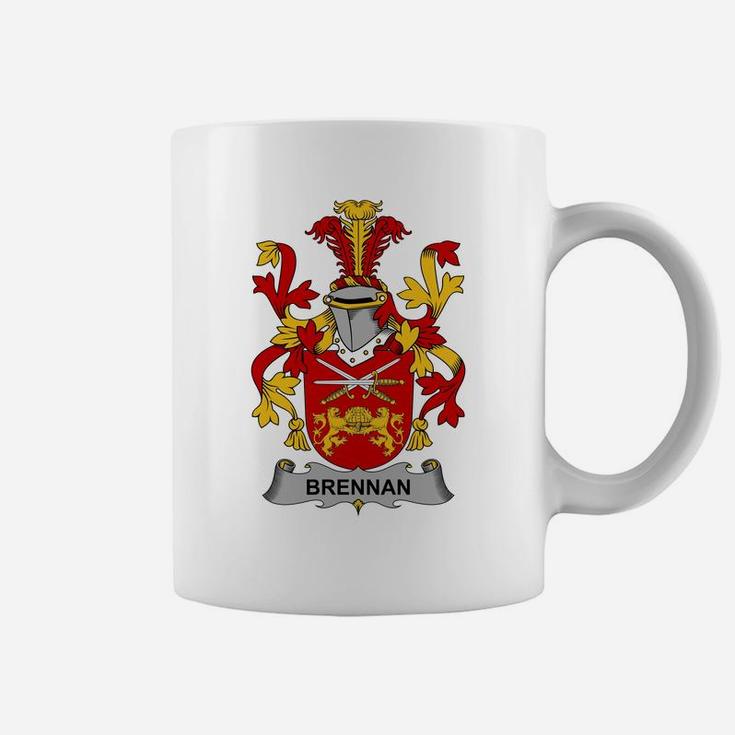 Brennan Family Crest Irish Family Crests Ii Coffee Mug - Seseable