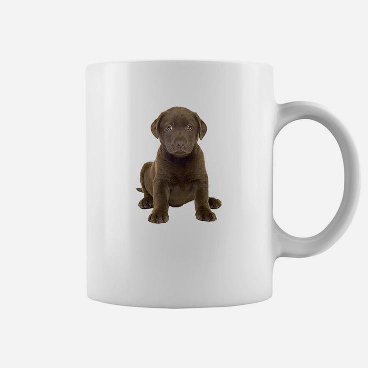 Chocolate Lab Puppy Coffee Mug - Seseable
