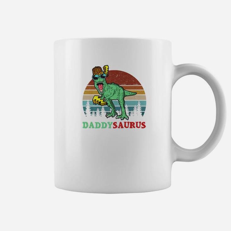 Daddysaurus Mens Fathers Day Gifts Shirt Daddy Trex Premium Coffee Mug ...
