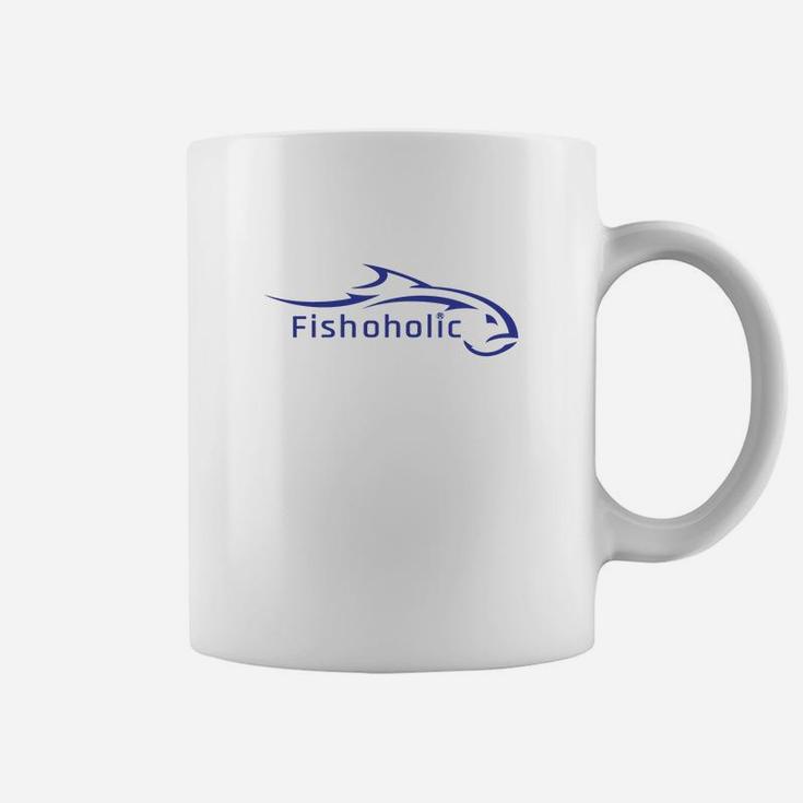 Fishoholic Fishing Shirt Symbolizes All Fish All Attitude Coffee Mug ...