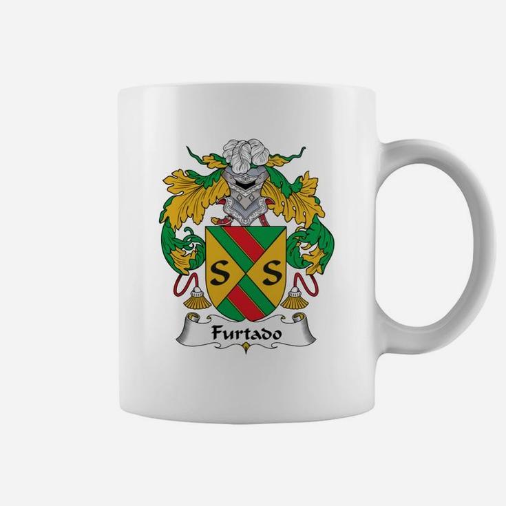 Furtado Family Crest Portuguese Family Crests Coffee Mug - Seseable