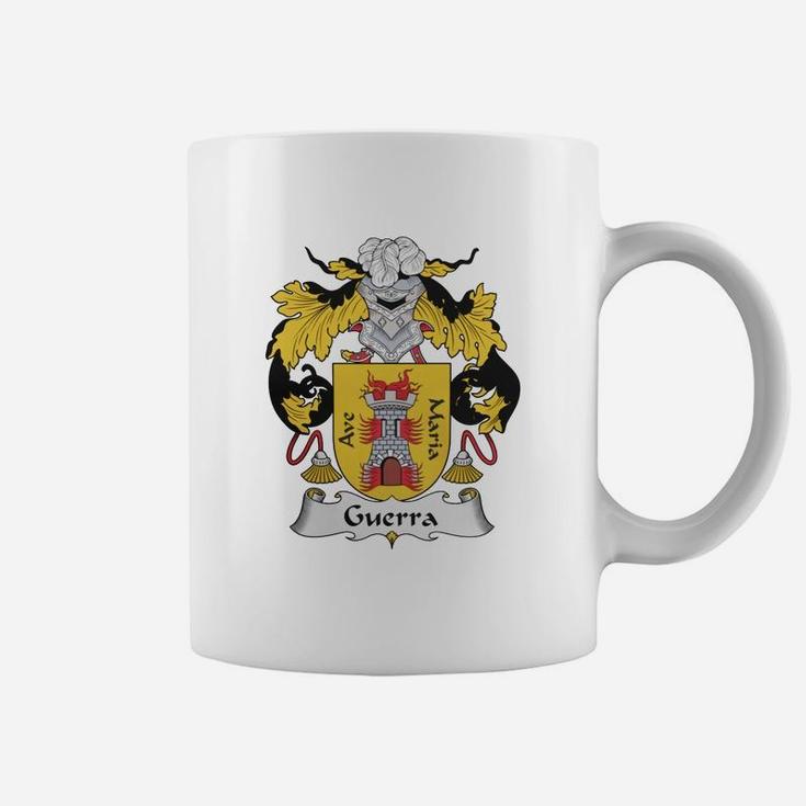 Guerra Family Crest Spanish Family Crests Coffee Mug - Seseable