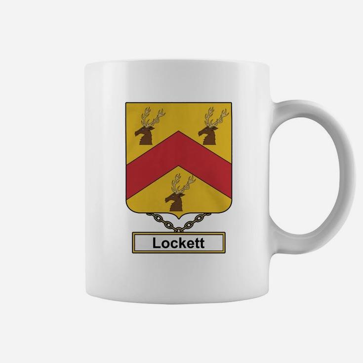 Lockett Family Crest British Family Crests Ii Coffee Mug - Seseable