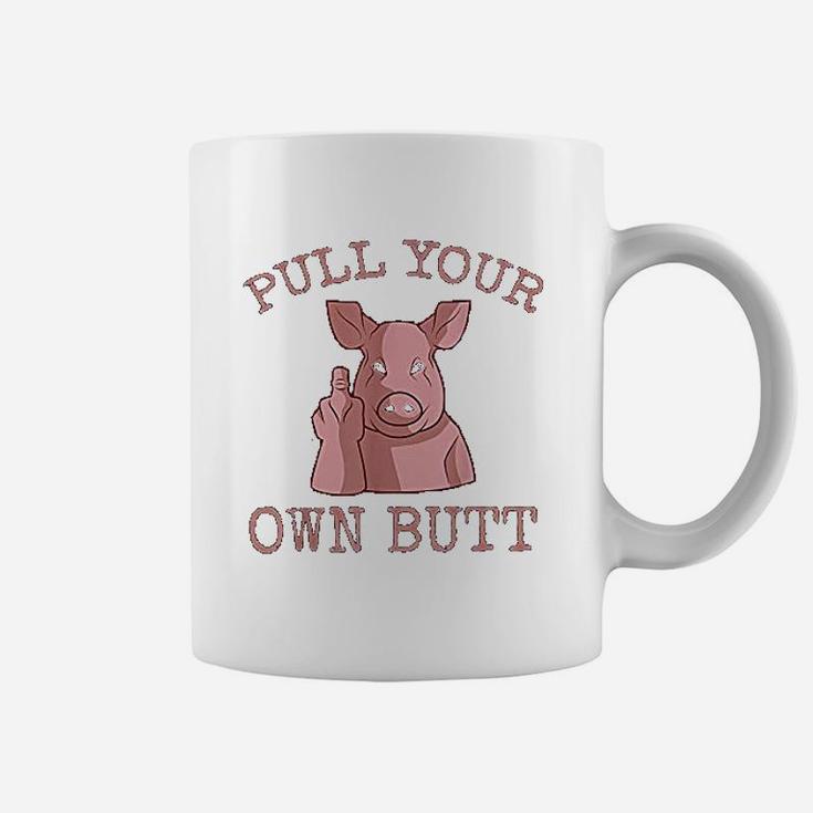 Pull Out Your Funny Pig Vegan Save The Pigs Coffee Mug - Seseable