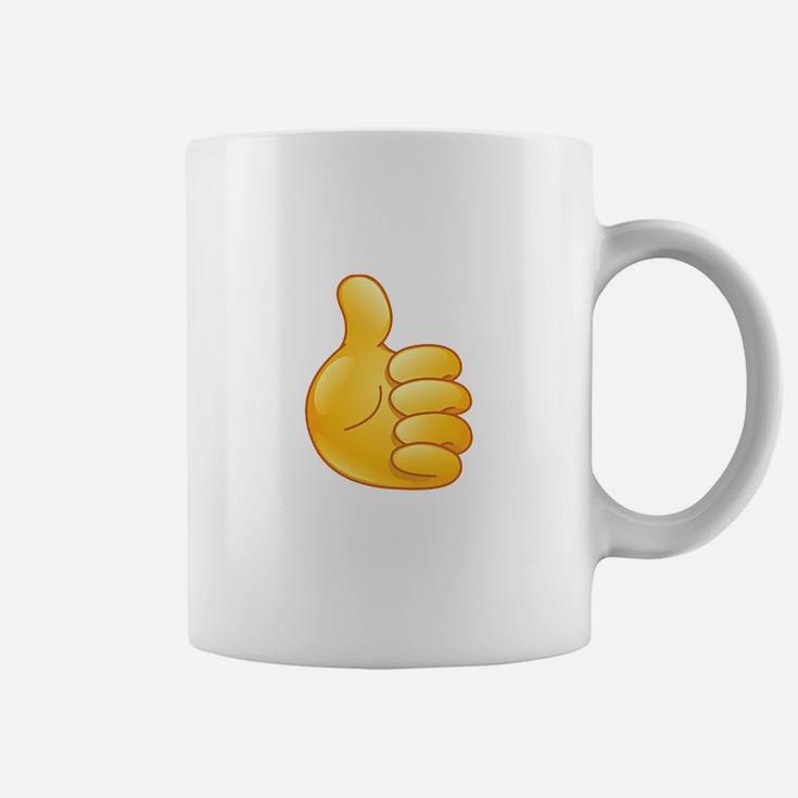 Thumbs Up Hand Sign Coffee Mug - Seseable