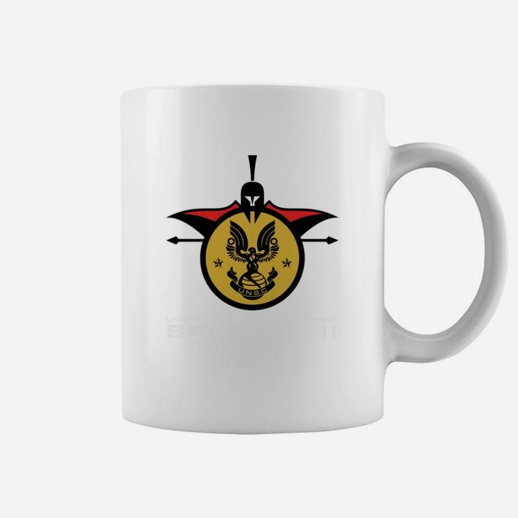 Unsc Spartan-ii Program Insignia White Shirt Coffee Mug - Seseable