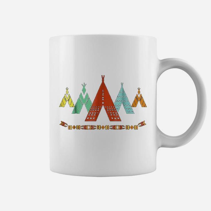 Vintage Native American Teepee Ndian Coffee Mug | Seseable