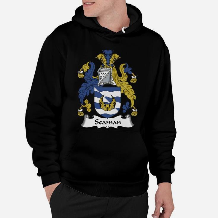 Seaman Family Crest British Family Crests Hoodie | Seseable