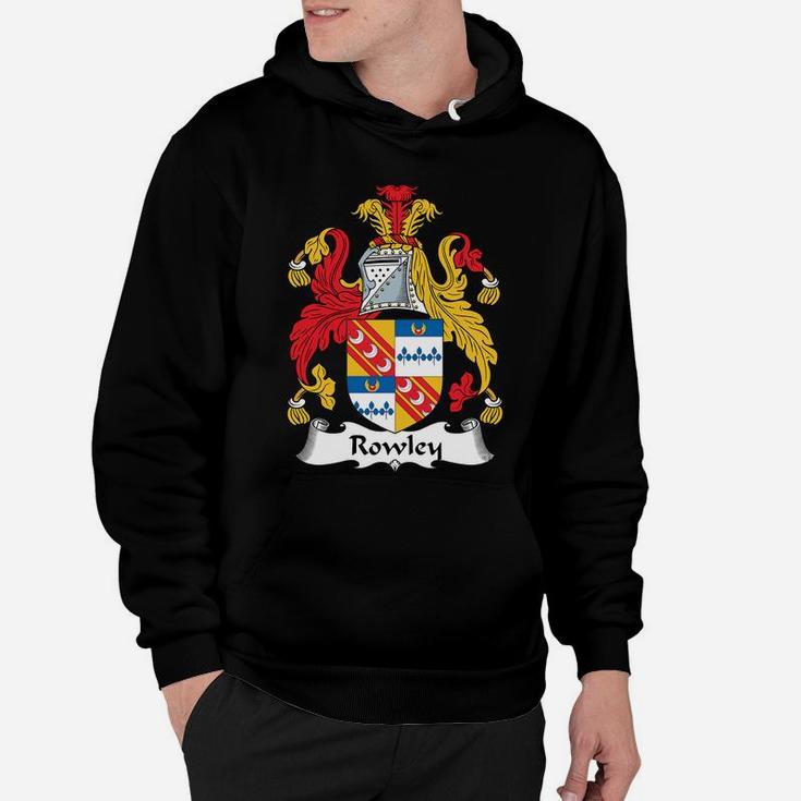 Rowley Coat Of Arms Irish Family Crests Hoodie | Seseable