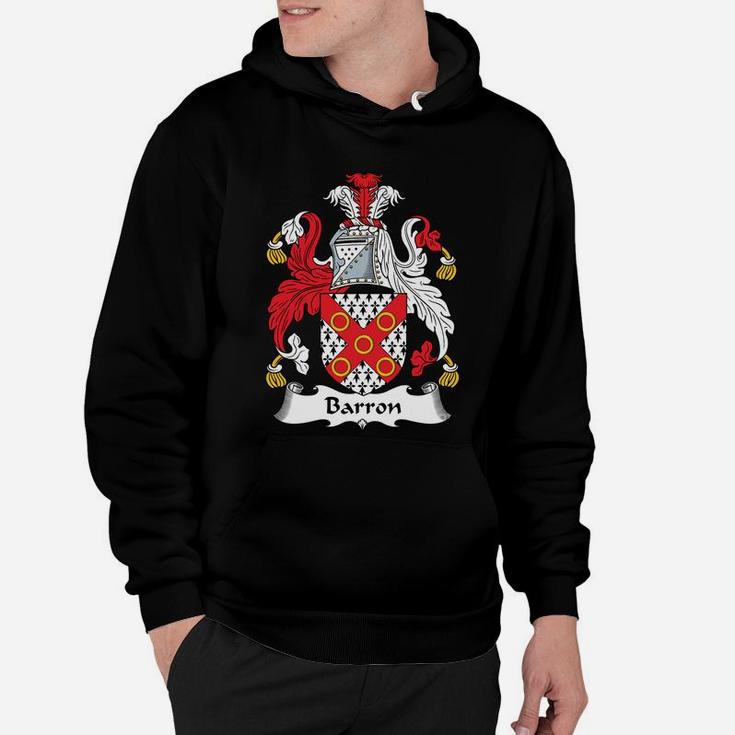 Barron Coat Of Arms Irish Family Crests Hoodie - Seseable