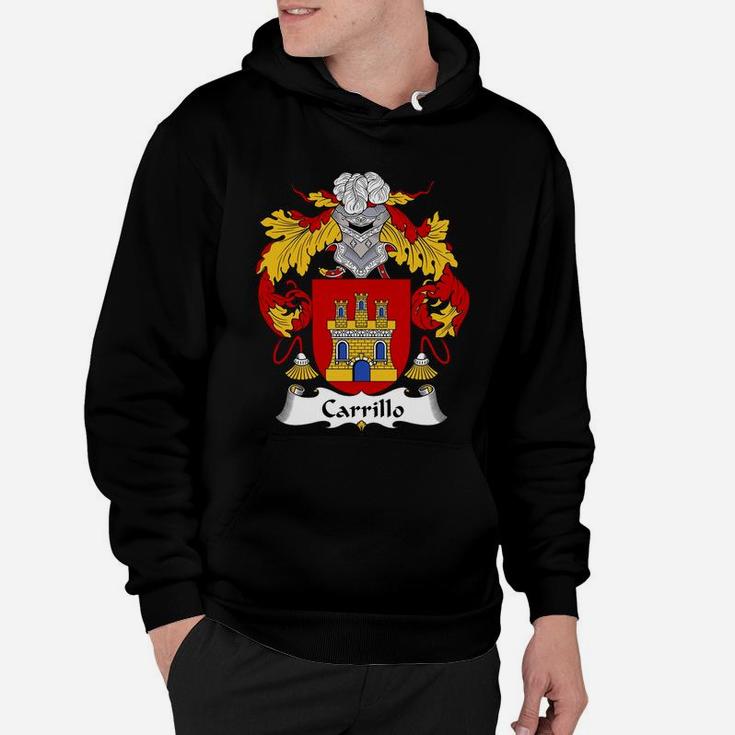 Carrillo Family Crest Spanish Family Crests Hoodie | Seseable UK