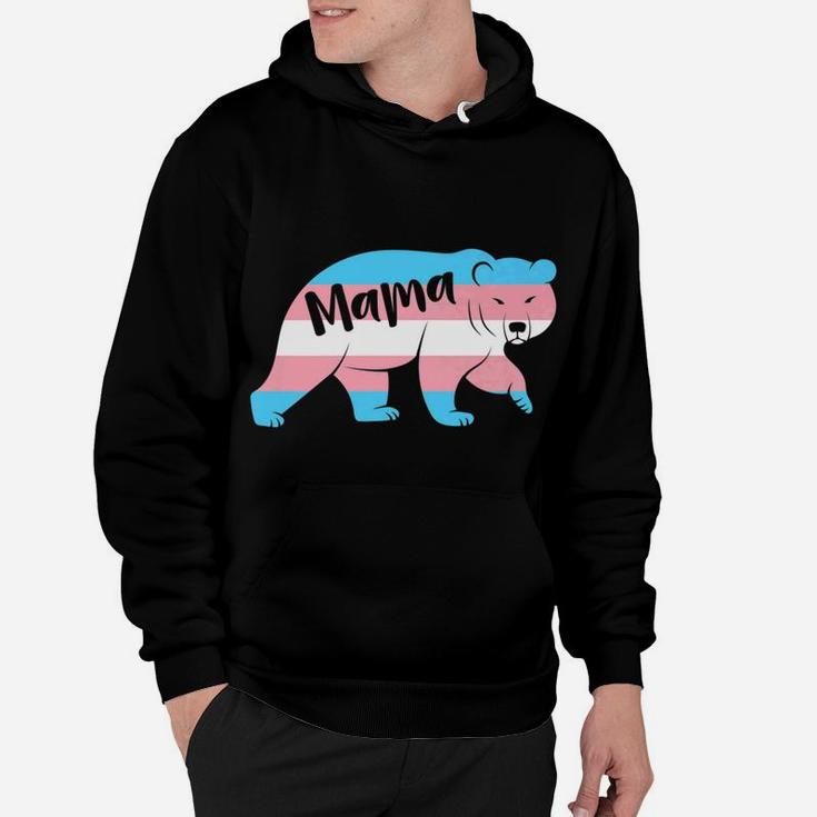 Transgender Mama Bear Trans Pride Lgbt Gift Hoodie | Seseable