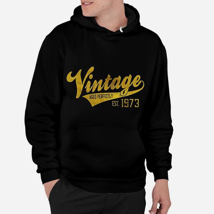 Vintage Est 1973 Hoodie - Seseable