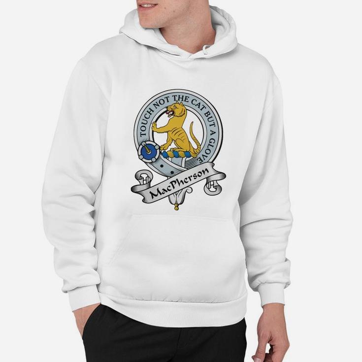 Macpherson Clan Badge Scottish Clan Badges Hoodie - Seseable