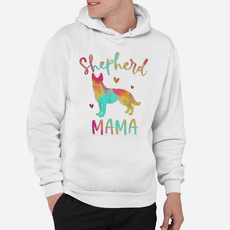 Shepherd Mama Colorful German Shepherd Hoodie - Seseable