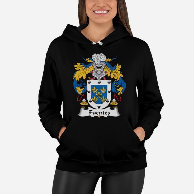 Fuentes Family Crest Spanish Family Crests Women Hoodie | Seseable UK