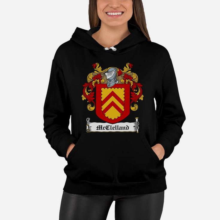 Mcclelland Coat Of Arms Irish Family Crests T-Shirt | Seseable