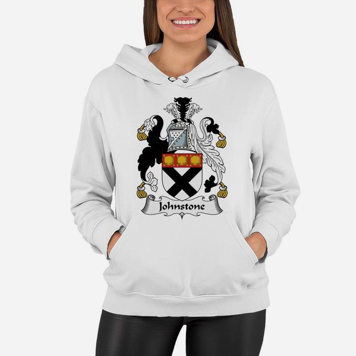 Johnstone Family Crest Scottish Family Crests Women Hoodie | Seseable