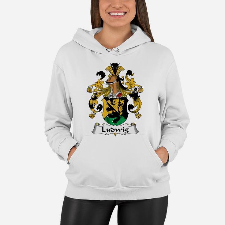 Ludwig Family Crest German Family Crests Women Hoodie - Seseable