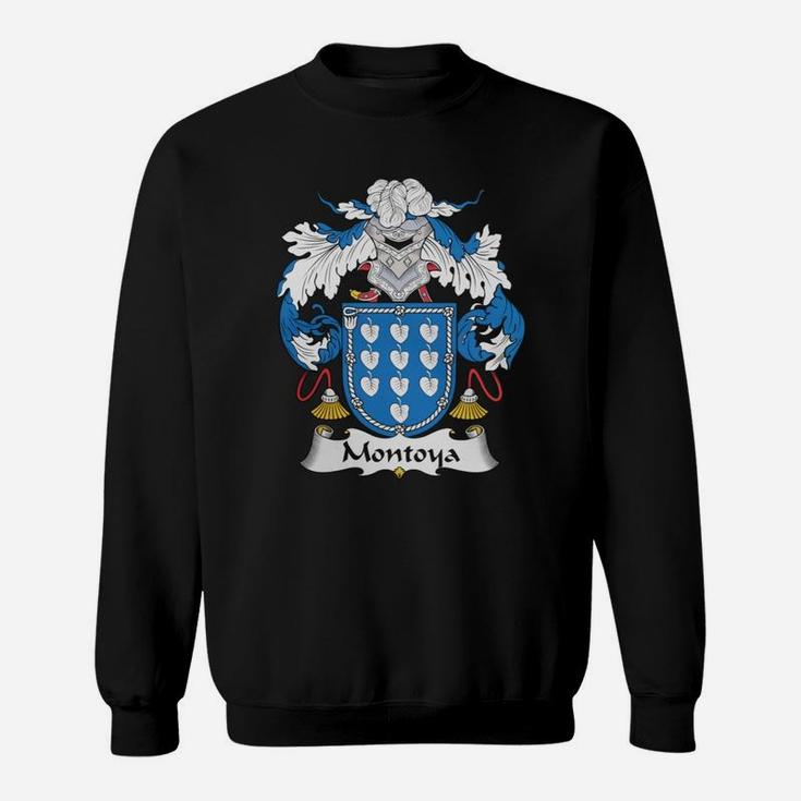 Montoya Family Crest Spanish Family Crests Sweat Shirt | Seseable