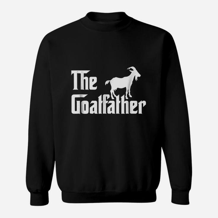 The Goatfather Funny Goat Father Lover Sweat Shirt | Seseable