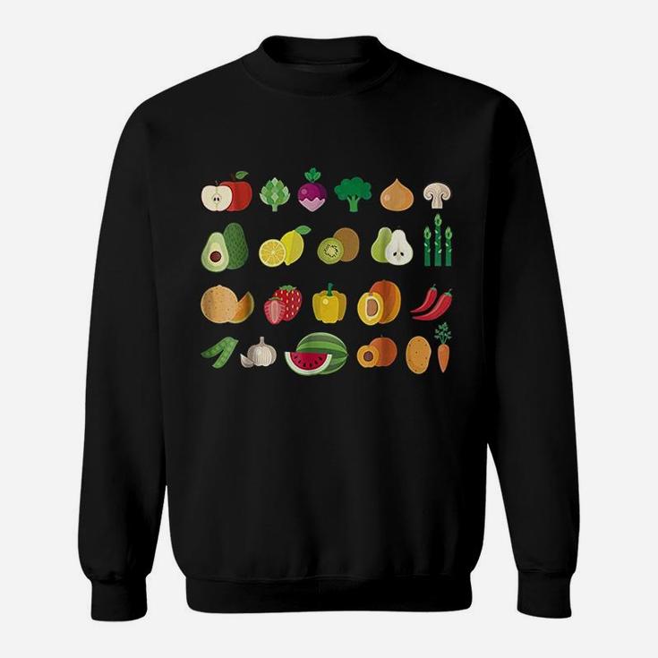 California Agriculture Produce Fruits Vegetables Sweat Shirt | Seseable