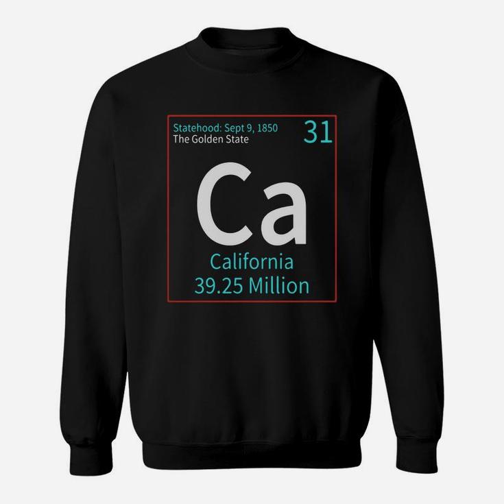 California Periodic Table State T-shirt Sweat Shirt | Seseable