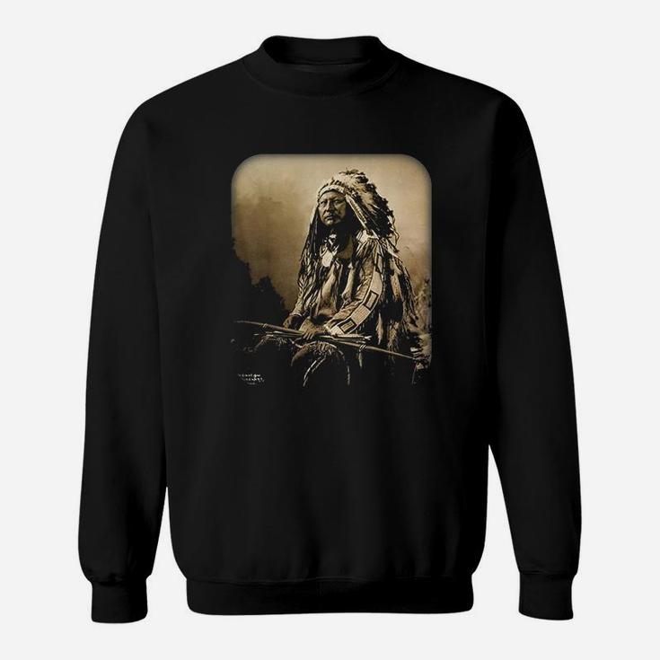 Chief Spotted Elk Lakota Sioux Native American Indian Sweatshirt - Seseable
