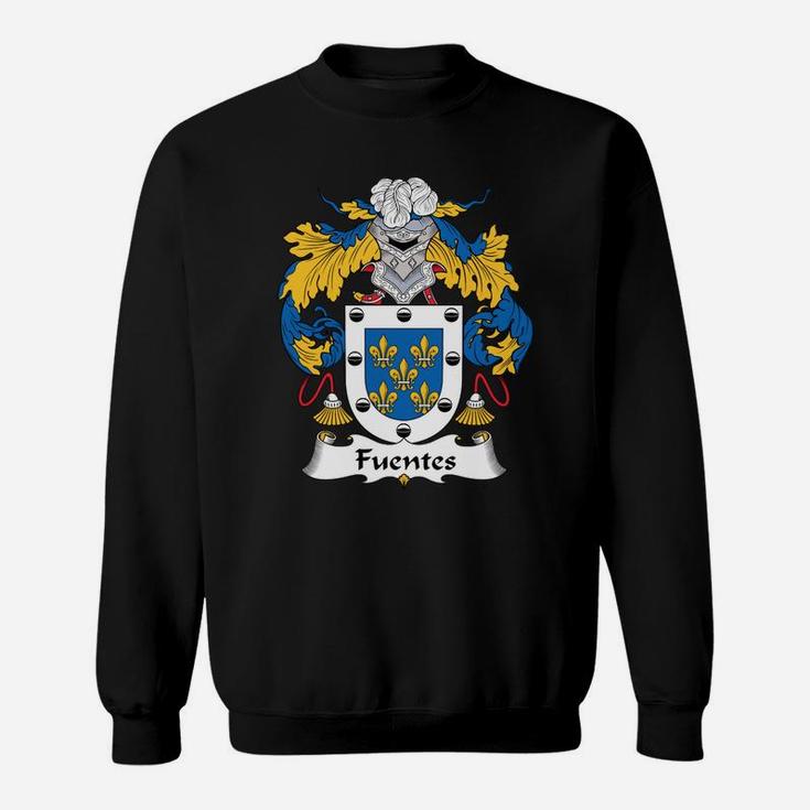 Fuentes Family Crest Spanish Family Crests Sweat Shirt | Seseable
